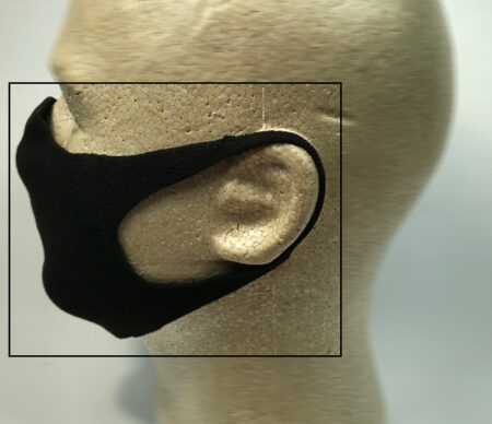 Seamless 3D Form-Fitting Mask made with Copper CuTEC Technology, knit ...
